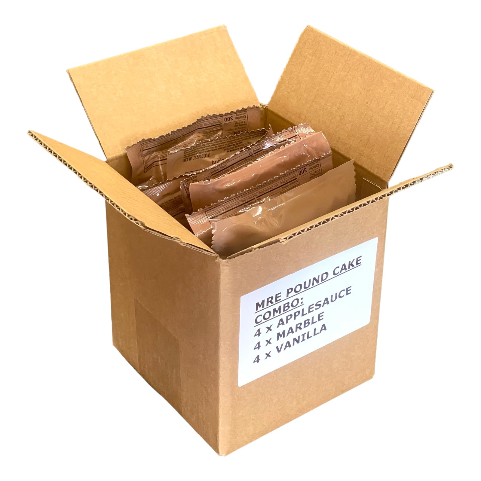 Amazon.com: MRE Pound Cake Combo - 12 Pack : Grocery & Gourmet Food