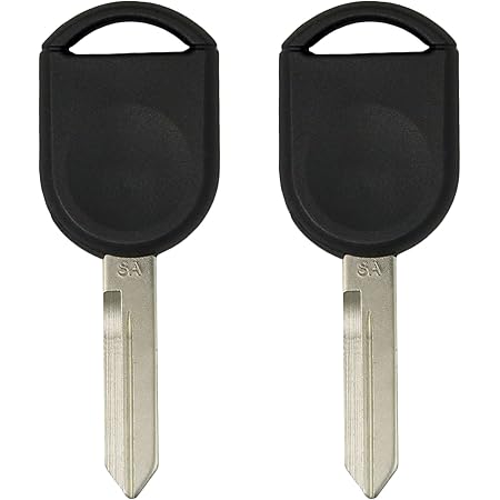 Amazon.com: KeylessOption Replacement Uncut Ignition Car Chip Key ...