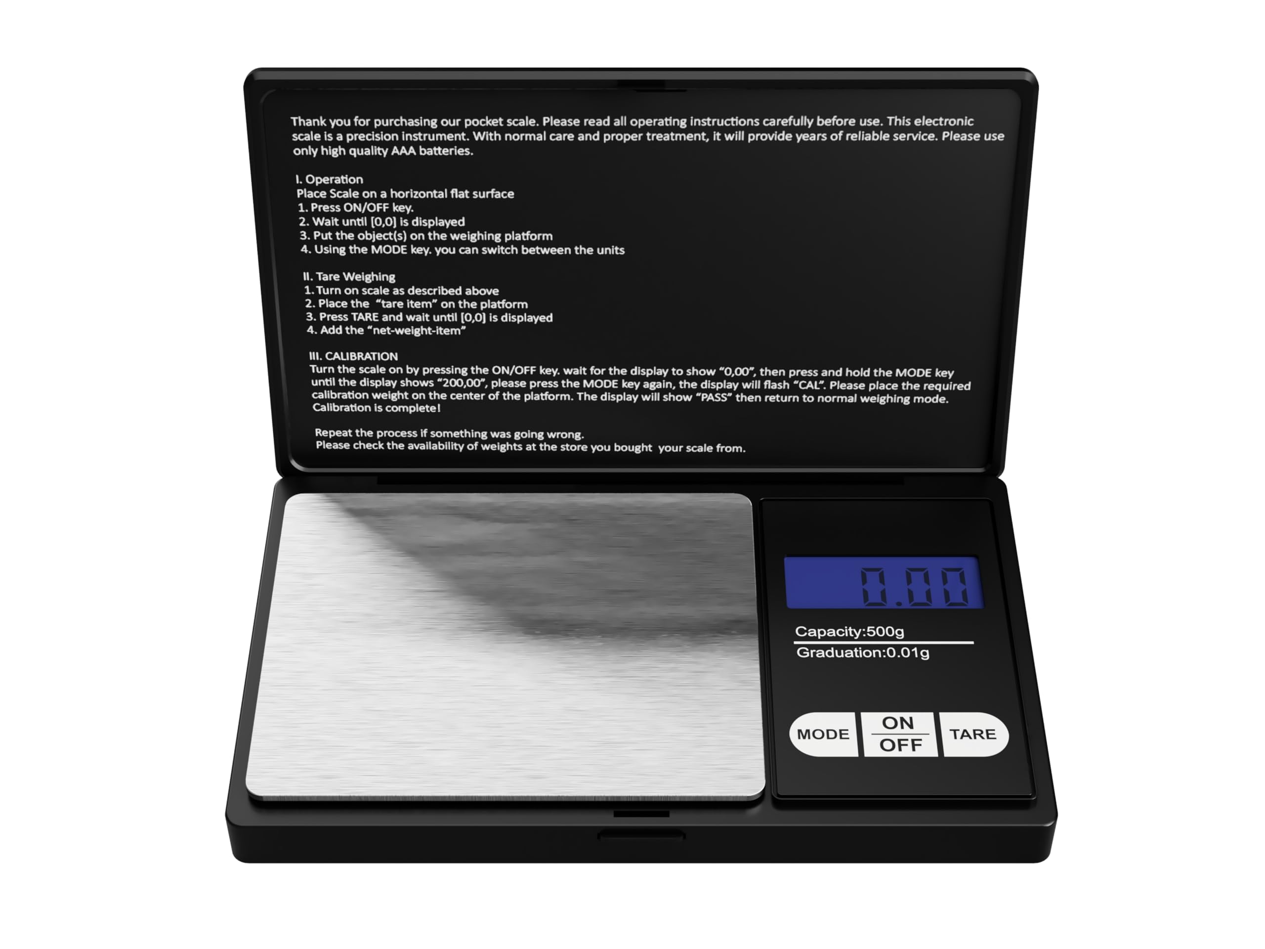 Portable Scale For Biotechnology