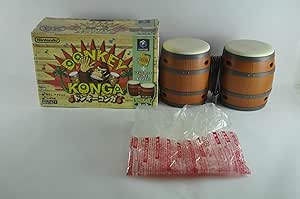 Donkey Konga (incl. drum controller) : Amazon.fr: Jeux vidéo