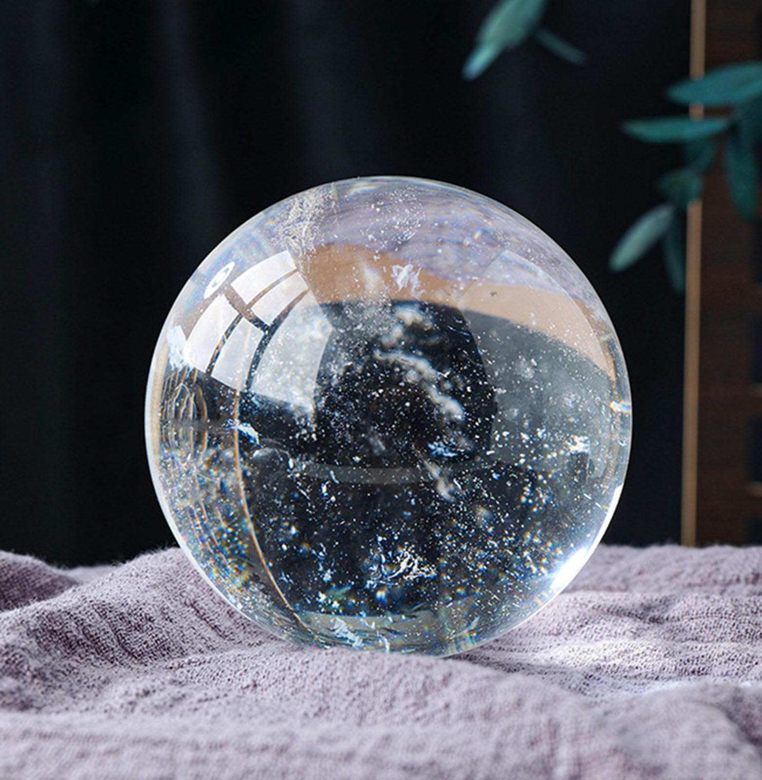 Crystal Sphere Aesthetic Round Icon Pfp Cute Crystal Ball Sphere