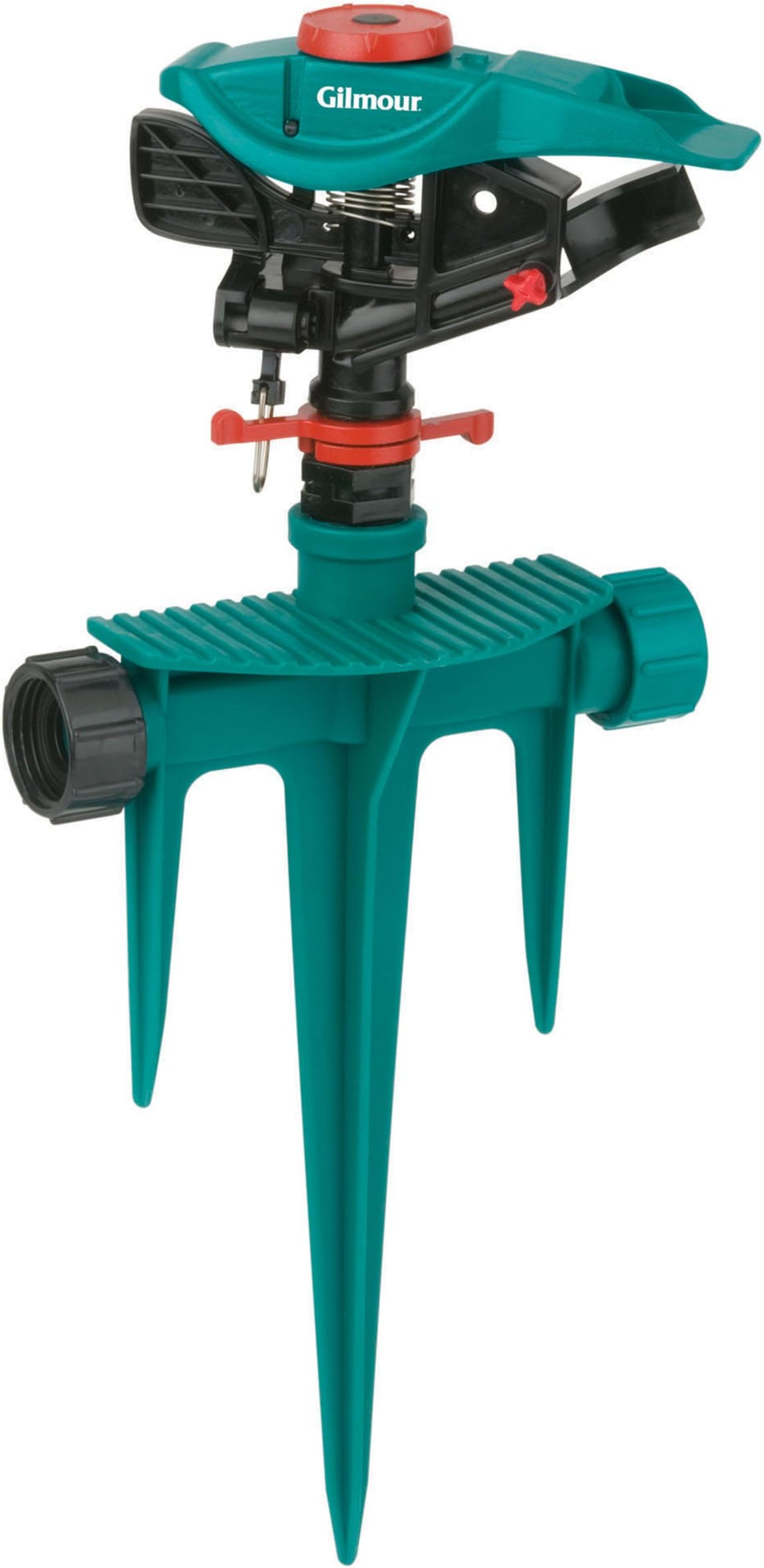 Amazon.com : Gilmour Polymer Head Impulse Sprinkler on Polymer Spike ...