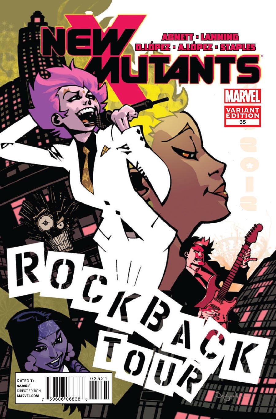 Amazon.com: New Mutants #35 "Pearson Variant": A.L.: Books