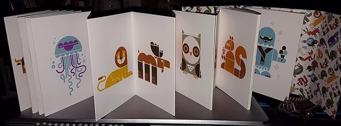 Amazon.com: Wee Alphas: 26 A to Z Postcards, from Angelfish to Zebra ...