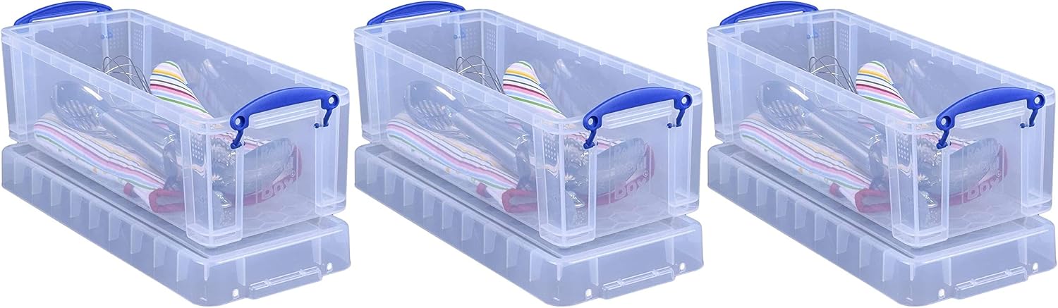 Amazon.com: Really Useful Boxes Really Useful Box Plastic Storage Box ...