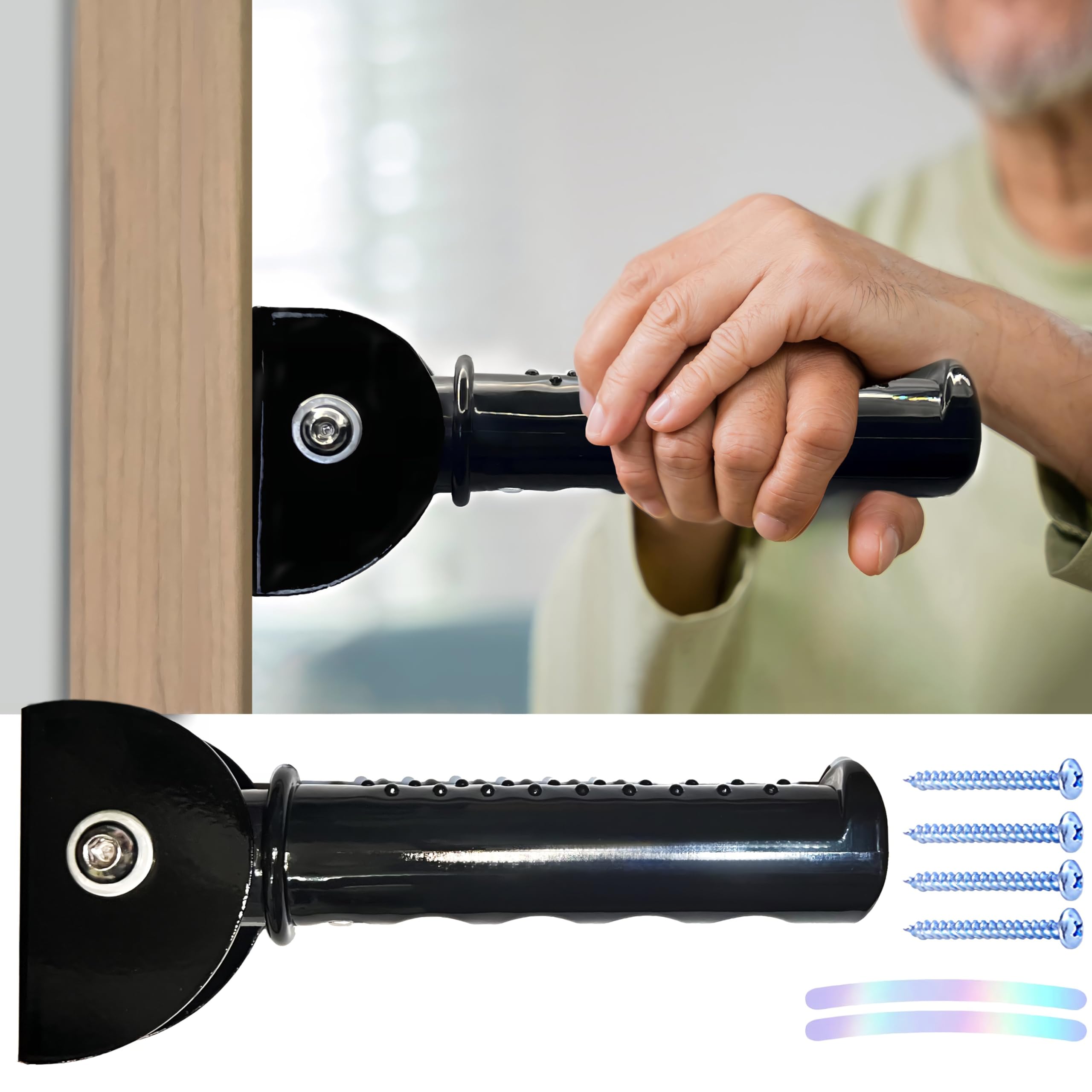 Amazon.com: Doorway Stair Assist Handle, Handicap Grab Bars for Wall ...