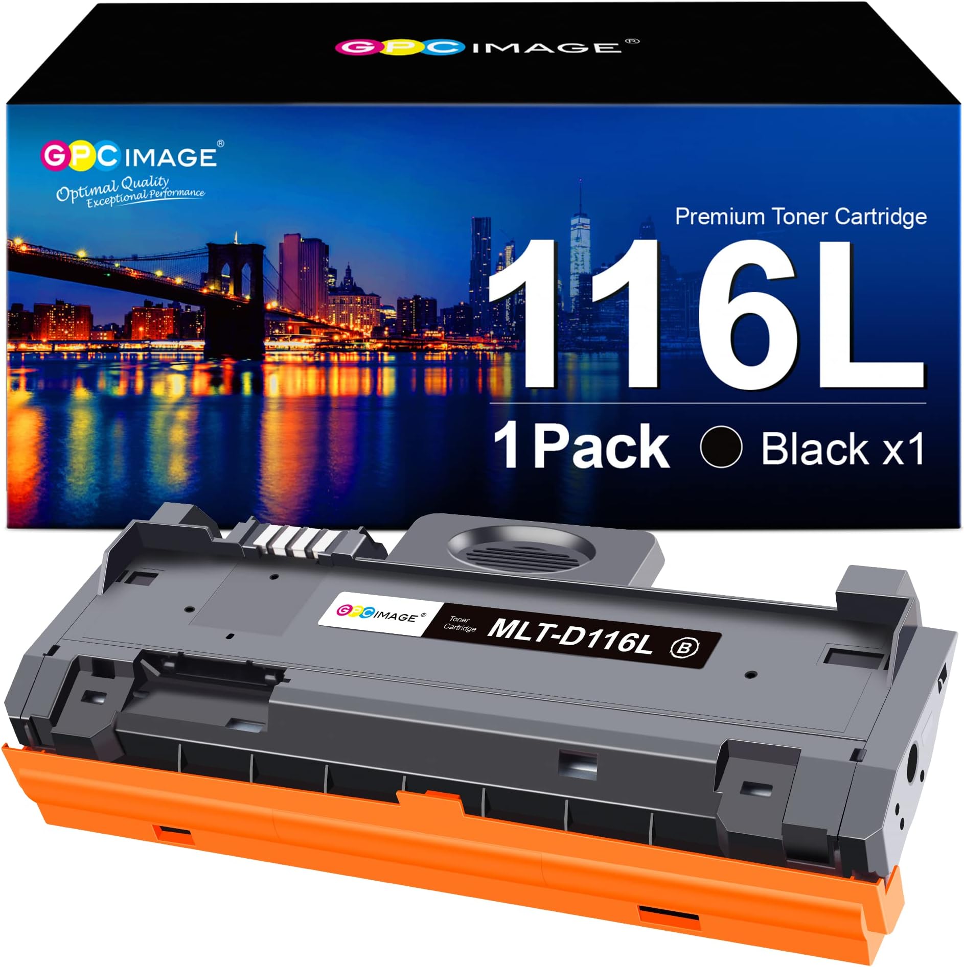 Samsung MLT-D116L - High Yield - black - original - toner cartridge (SU828A) - for Xpress SL ...
