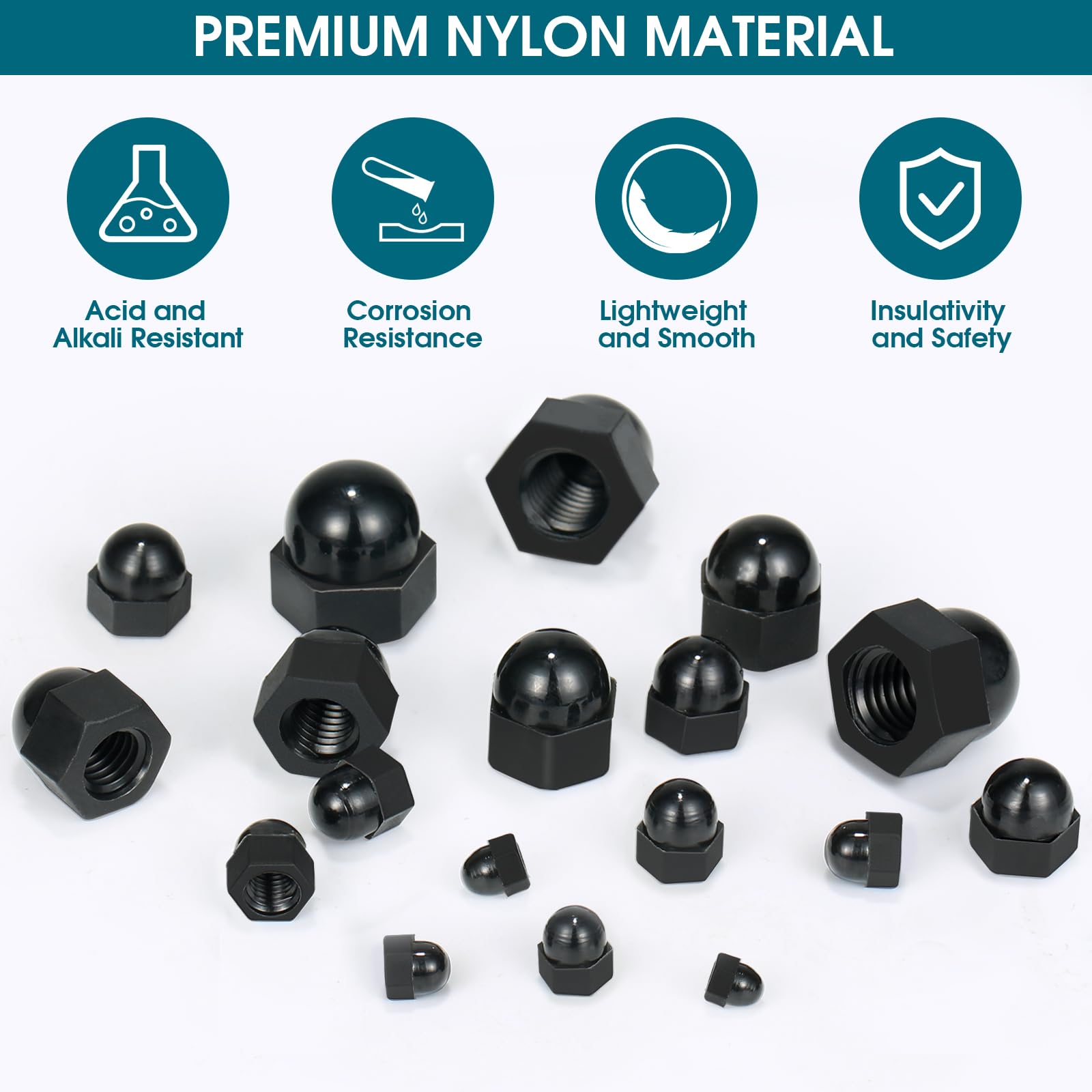 M6 Bolts Black M3 M4 M5 M6 M8 BLACK A2 304 Stainless Steel HEXAGON ...