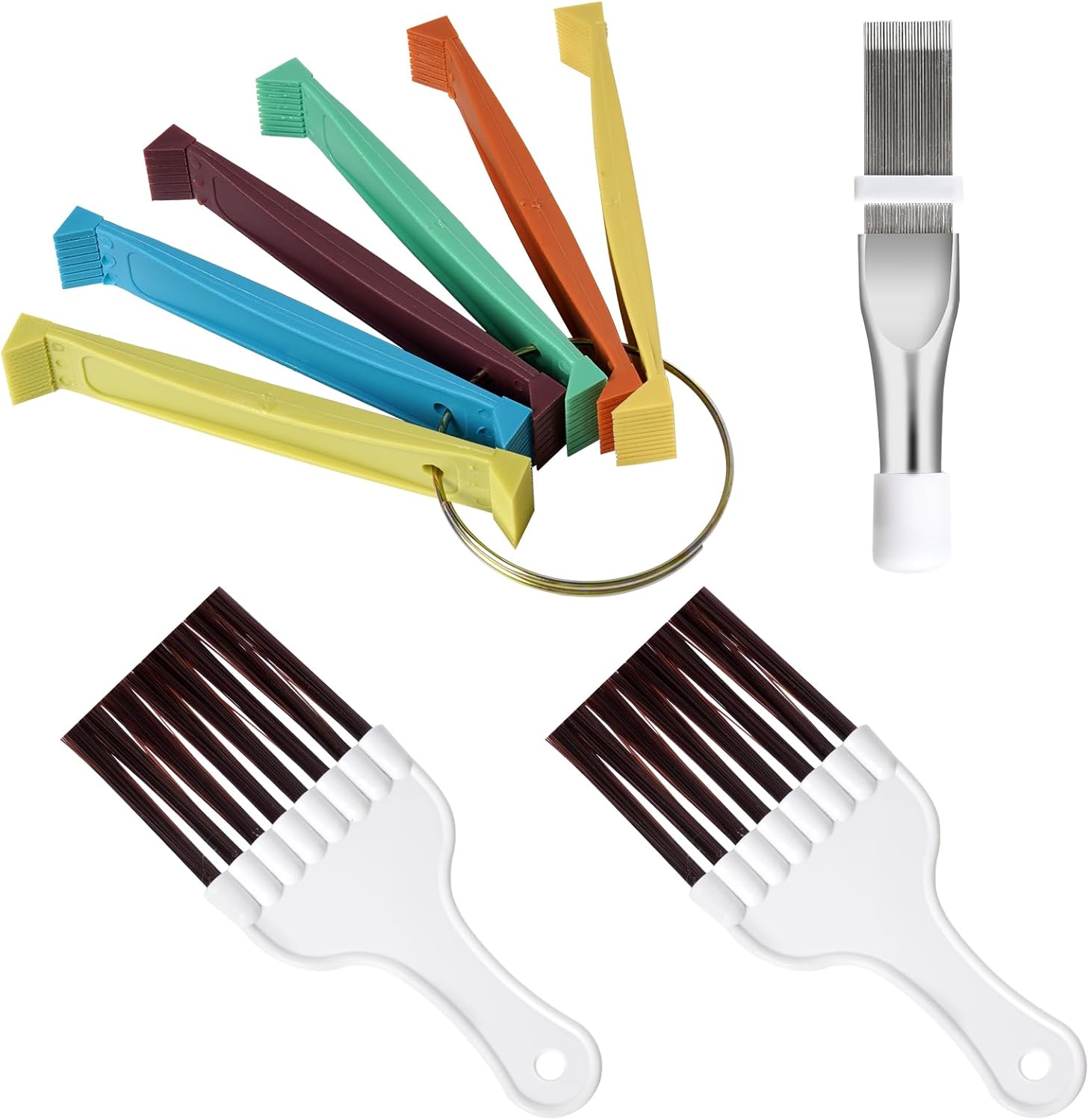 Amazon.com: Haakong 4 Pcs Air Conditioner Fin Cleaner Set Include 2 Pcs ...