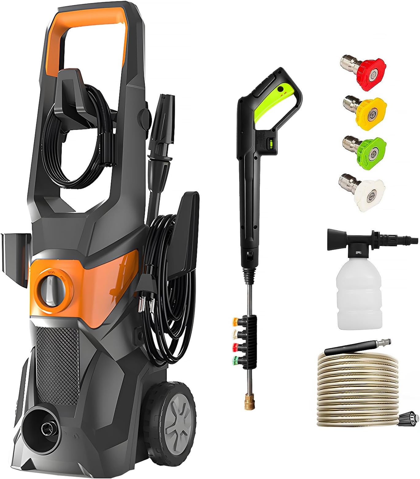 Amazon.com : Electric Pressure Washer, 32FT Hose Electric Power Washer ...