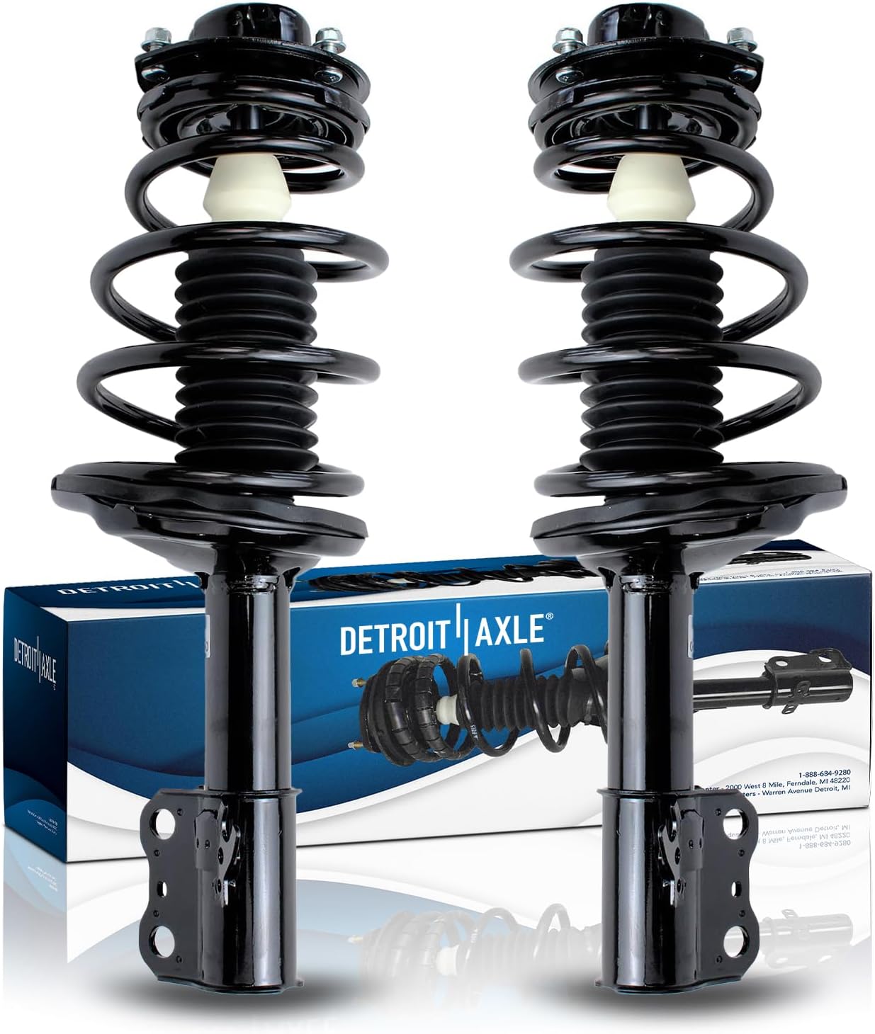 Amazon.com: Detroit Axle - 3.6L Front Struts for 2010-2012 Chevrolet ...