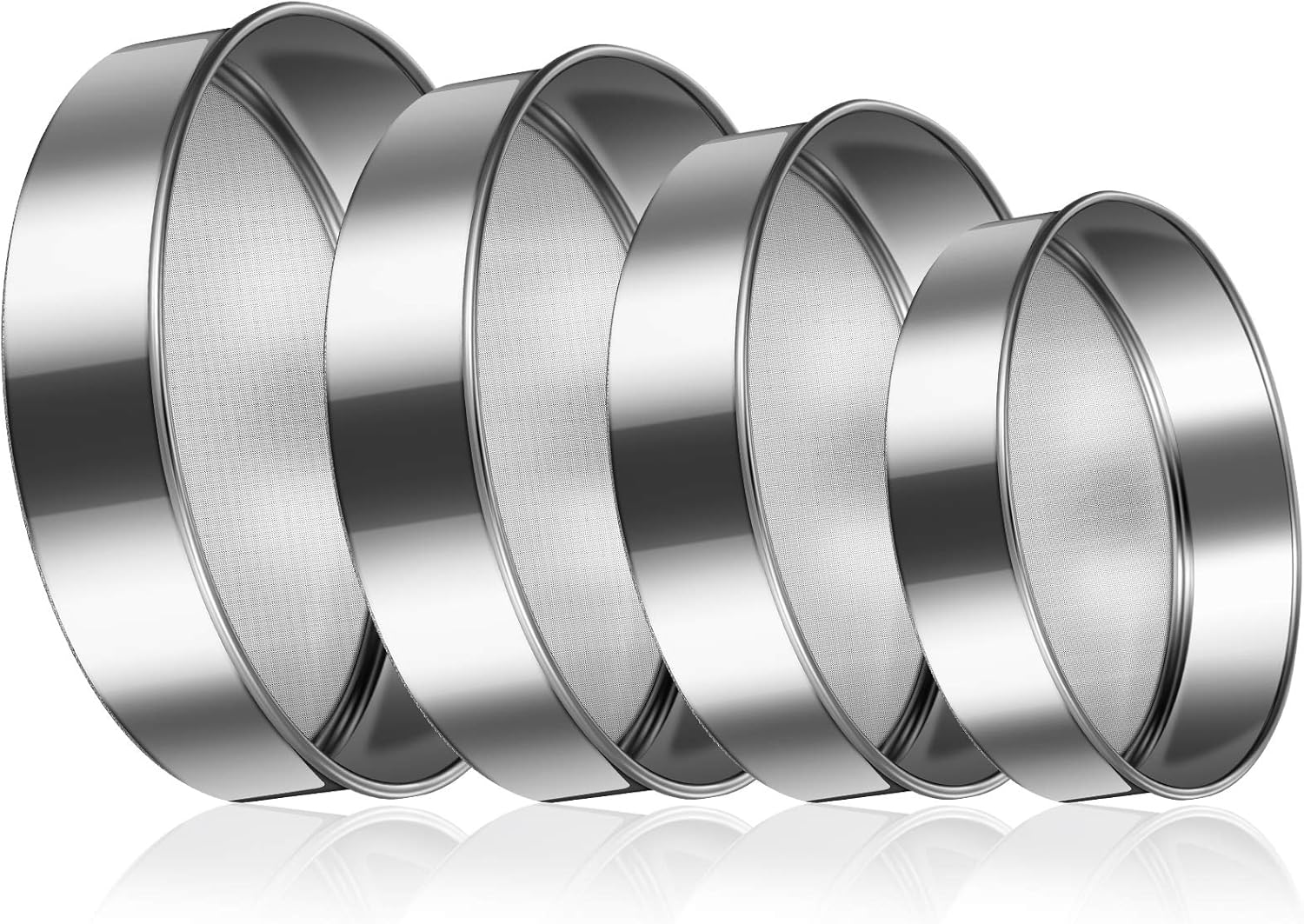 Amazon 4 Pieces Stainless Steel Round Sifter 40 Mesh Sieve Fine amazon-4-pieces-stainless-steel-round-sifter-40-mesh-sieve-fine