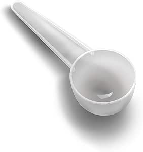 Amazon.com: 10 Gram 15 Clear Measuring Smidgen Micro Scoop 20 Ml PP Lab ...
