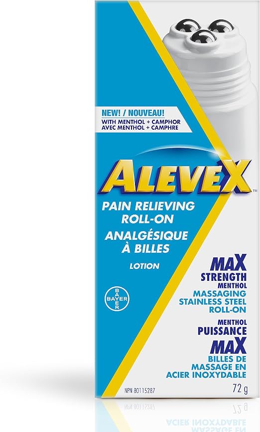 AleveX Topical Pain Relief Lotion - For Muscle And Joint Pain, Back ...