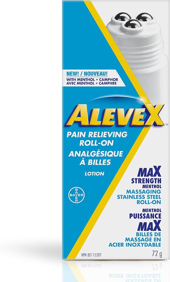 AleveX Topical Pain Relief Lotion - For Muscle And Joint Pain, Back ...