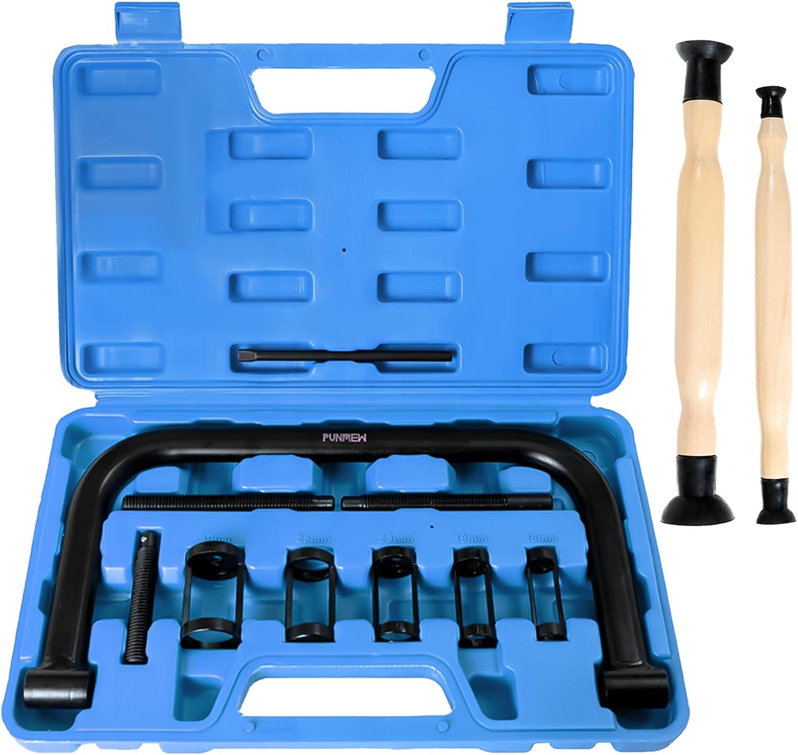 Punmew Valve Spring Compressor Tools 10pcs Valve Spring Removal Tool ...