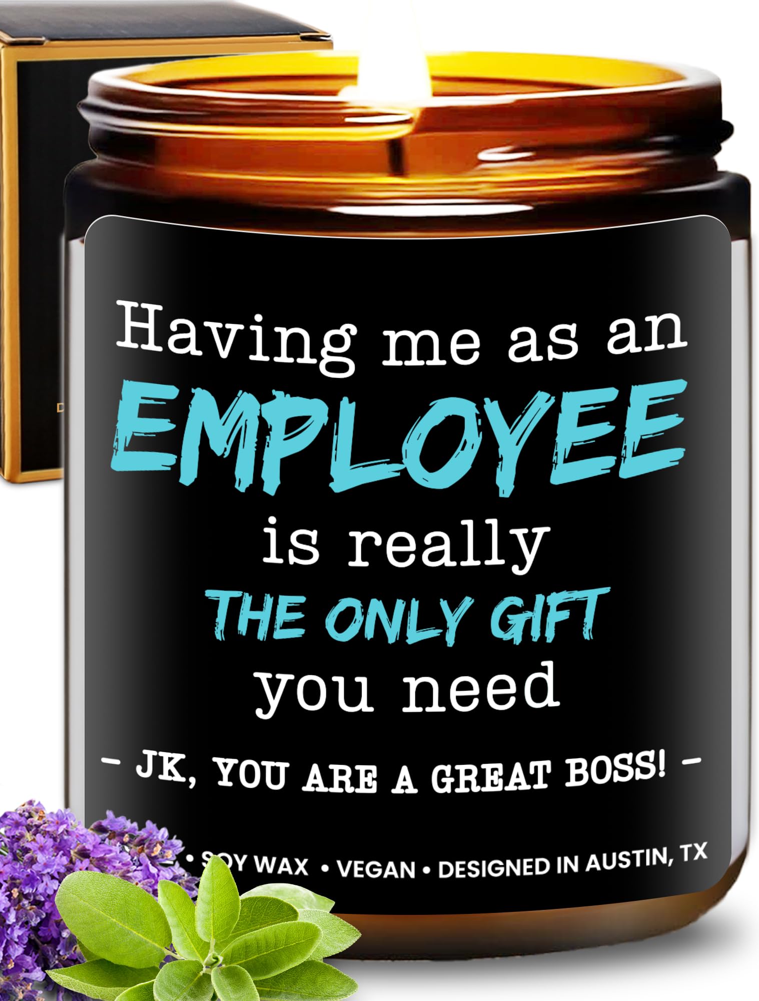 Amazon.com: Funny Boss Candle, Boss Gifts for Men, Best Boss Gifts for ...