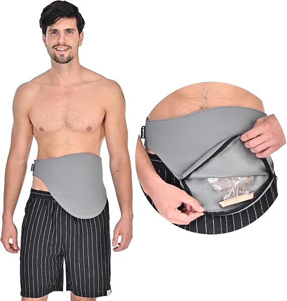 Amazon.com: WansMed Colostomy Bag Covers for Men and Women, Ileostomy ...