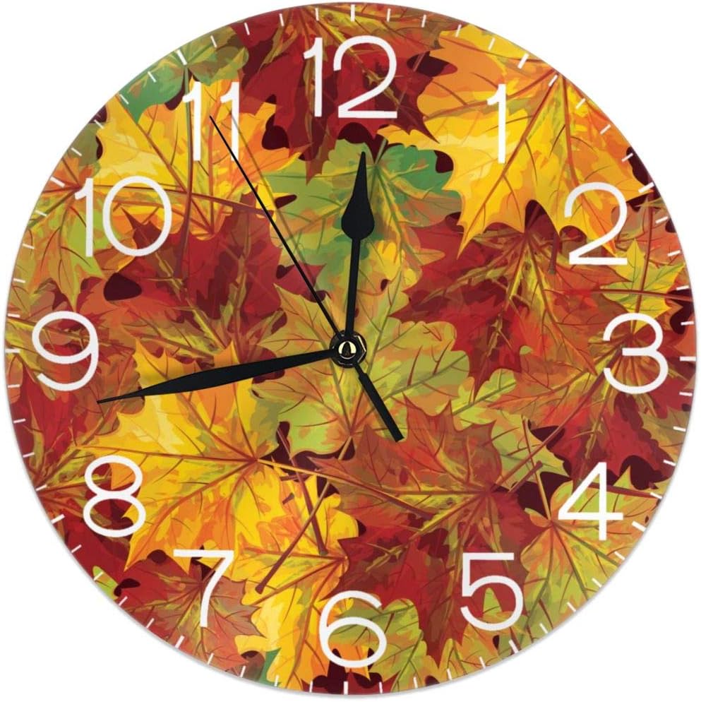 Amazon.com: FeHuew Fall Leaves Vintage Autumn Oil Painting Decorative ...