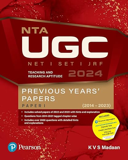 NTA UGC NET/SET/JRF Previous Years' Solved Papers 1 (2014-2023) | Solved 2023 (June and December ...