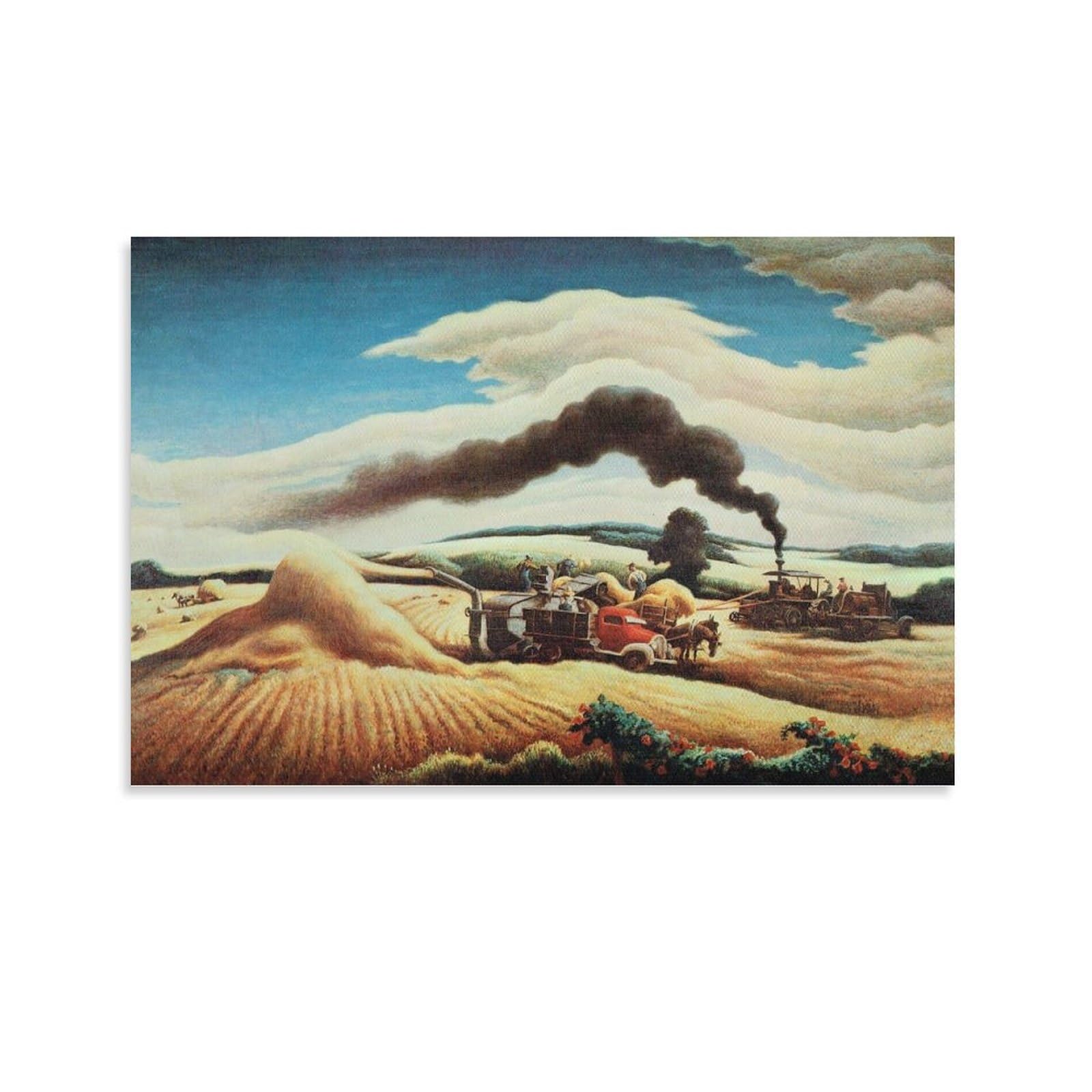 Pinturas De Paisajes Thomas Hart Benton Thomas Hart Benton Murals: