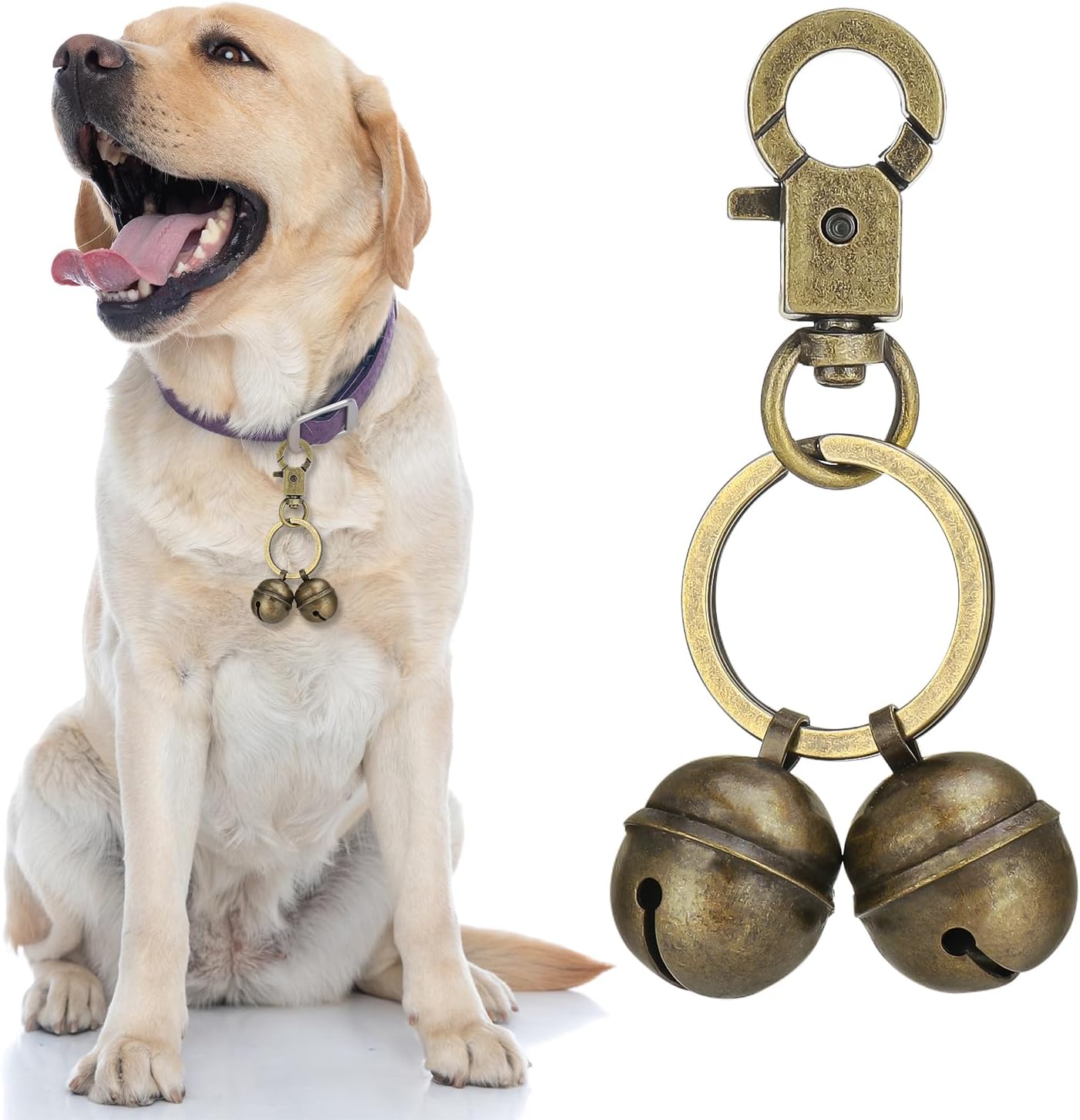 umorismo Loud Bell For Cat & Dog Collar Brass Bells Charm Pendant Bells ...