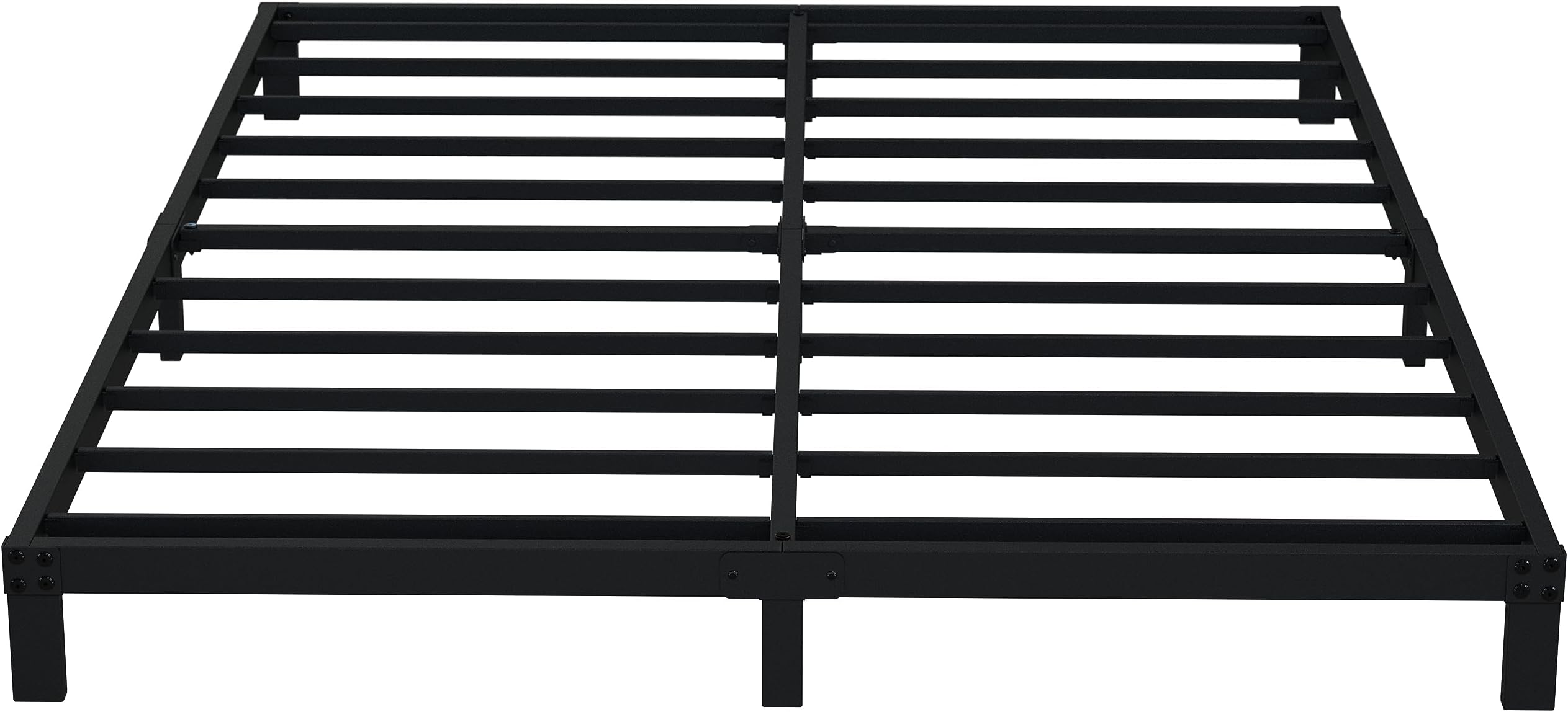 Amazon.com: IDEALHOUSE Heavy Duty Metal Platform Queen Bed Frame, 6 ...