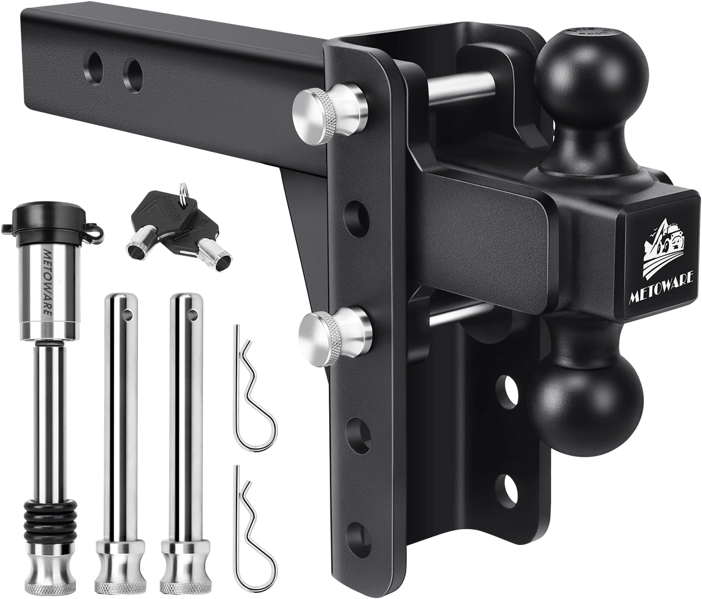 Amazon.com: HITOWMFG Trailer Hitch Coupler Connect Aligner Alignment ...