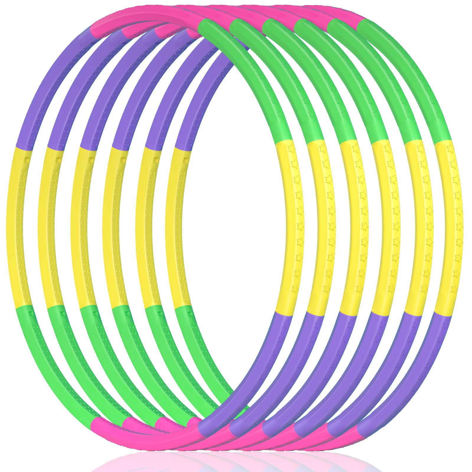 Toy Color Hoop for Kids, Size Adjustable & Detachable Length Kids ...
