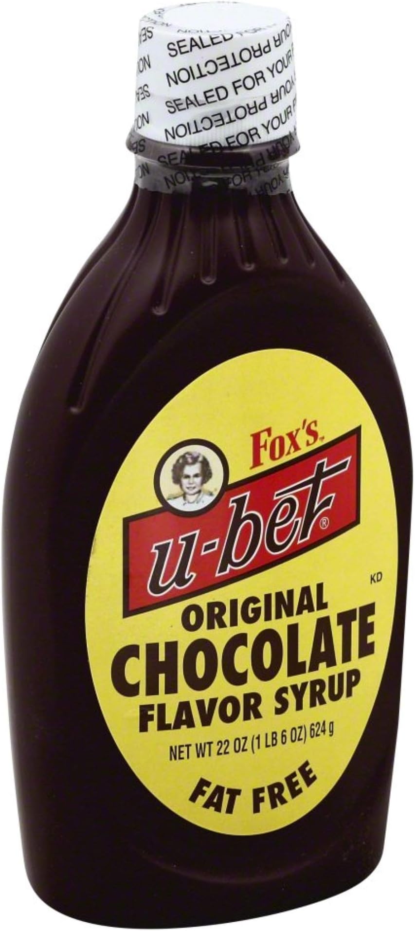 Amazon.com : Fox's U-Bet Original Chocolate Flavor Syrup, 22 Ounce ...
