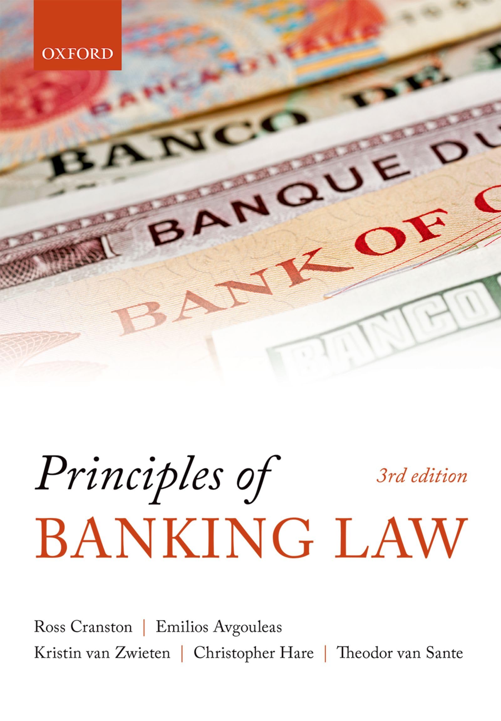 Principles of Banking Law: Amazon.co.uk: Cranston, Sir Ross, Avgouleas ...