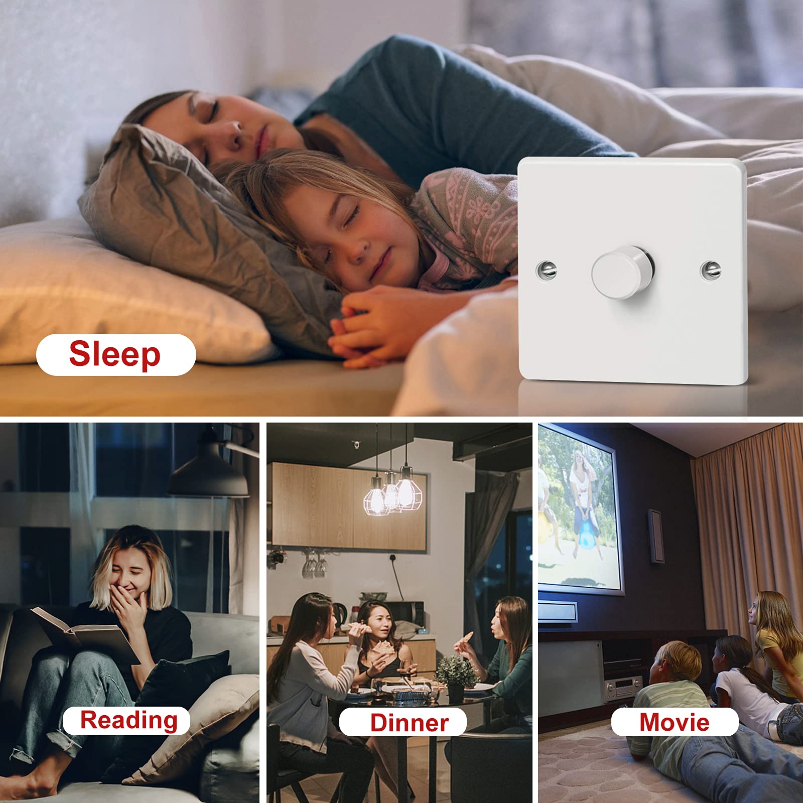 Buy CTSC Led Dimmer - Led Dimmer Module - Dimmer Module - 1 Gang 2-Way ...