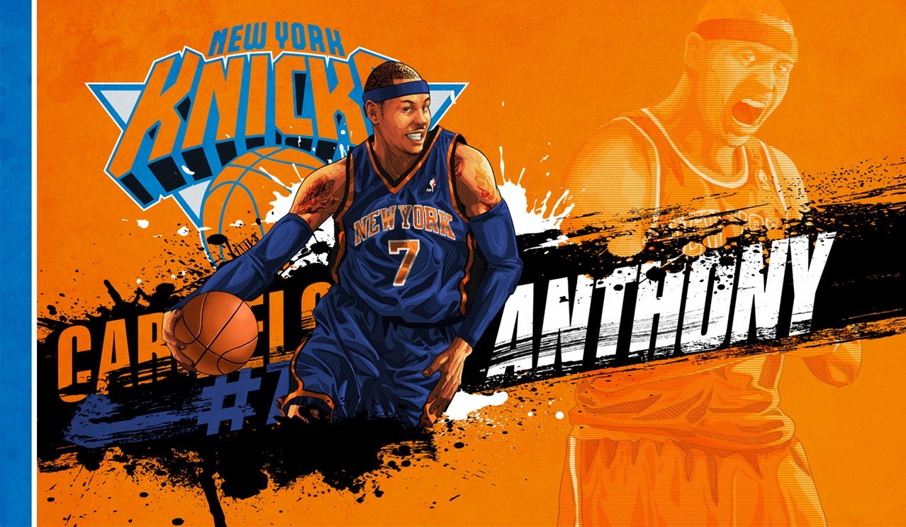 Carmelo Anthony Art