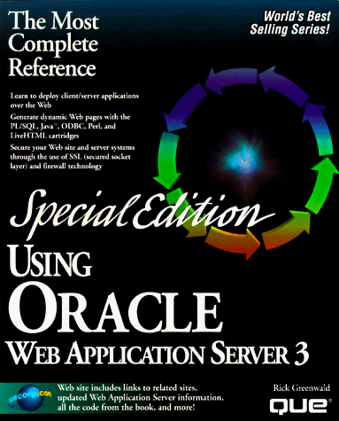 Amazon | Special Edition Using Oracle Web Application Server 3 | Greenwald, Rick, Conley ...