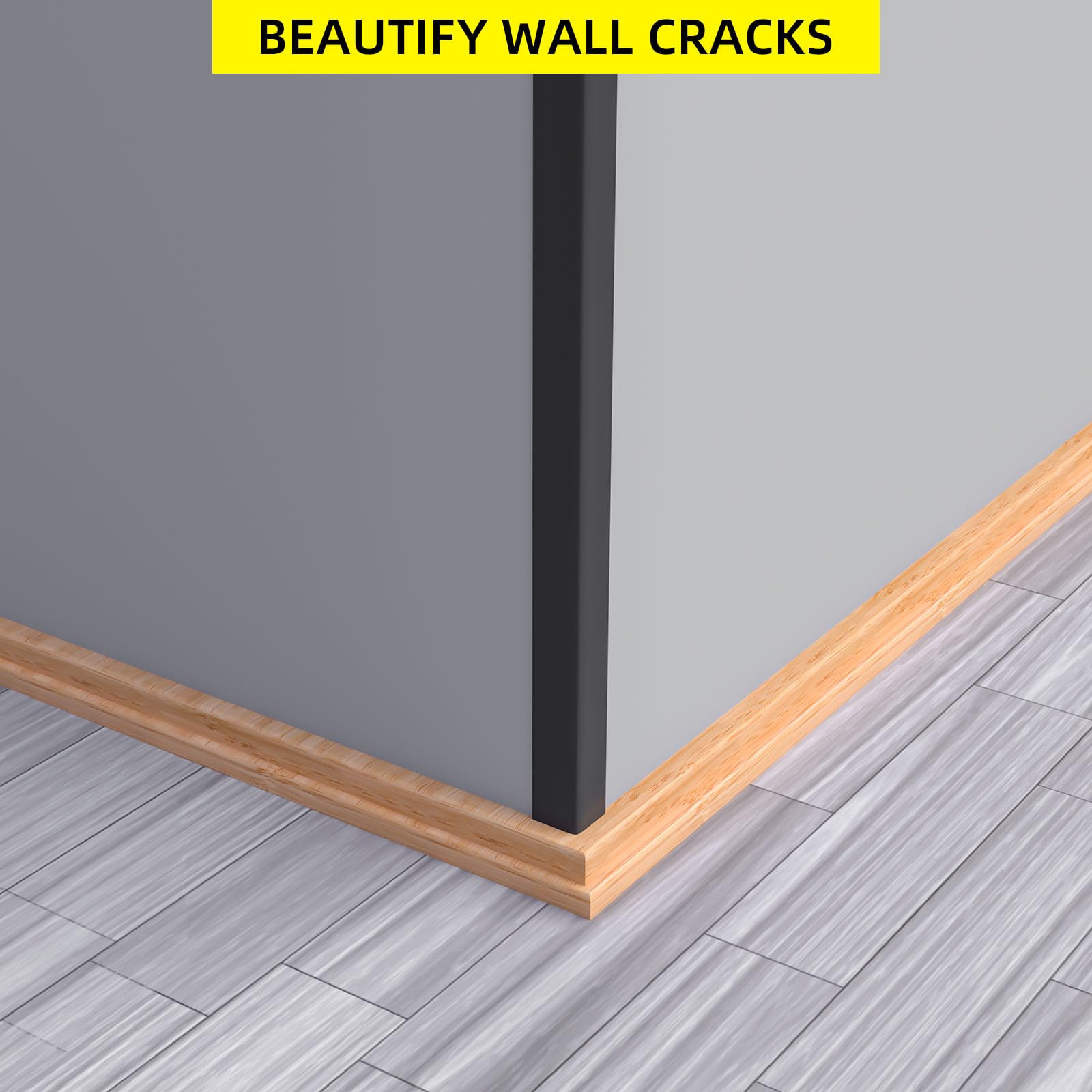 Snapklik.com : Wall Corner Protector, 08inch X 22FT Peel And Stick Wall ...