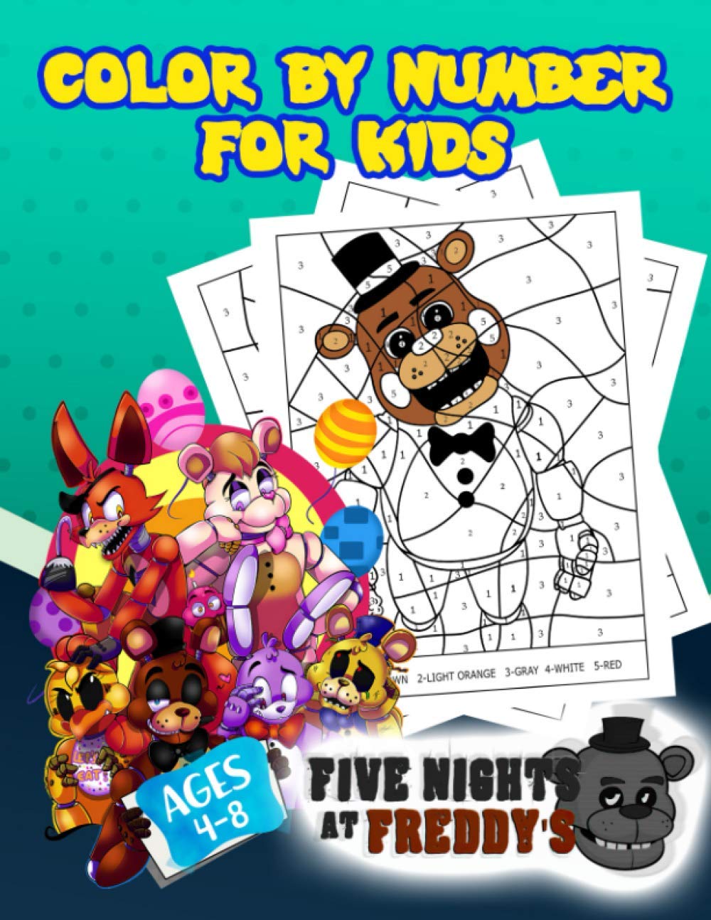 Buy Five Nights At Freddy‘s Color By Number: Perfect Book For Fans Of Five Nights At Freddy‘s ...