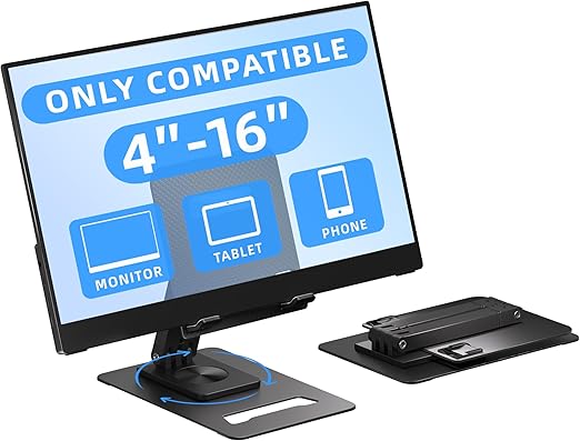 Amazon.com: Ingnok Tablet Stand Holder, Portable Monitor Stand ...