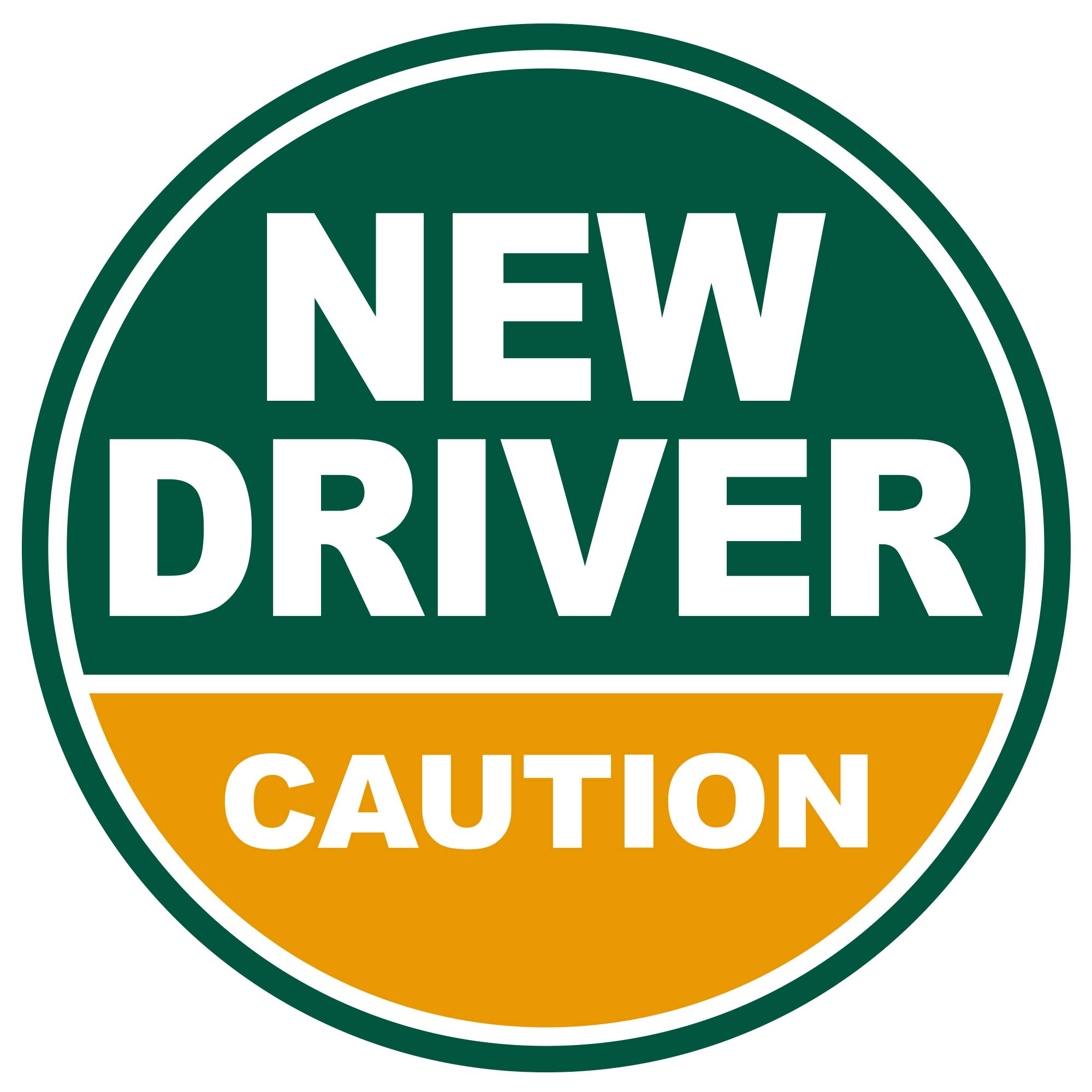 Snapklik.com : GEEKBEAR New Driver Car Magnet - Colorful, Reflective ...