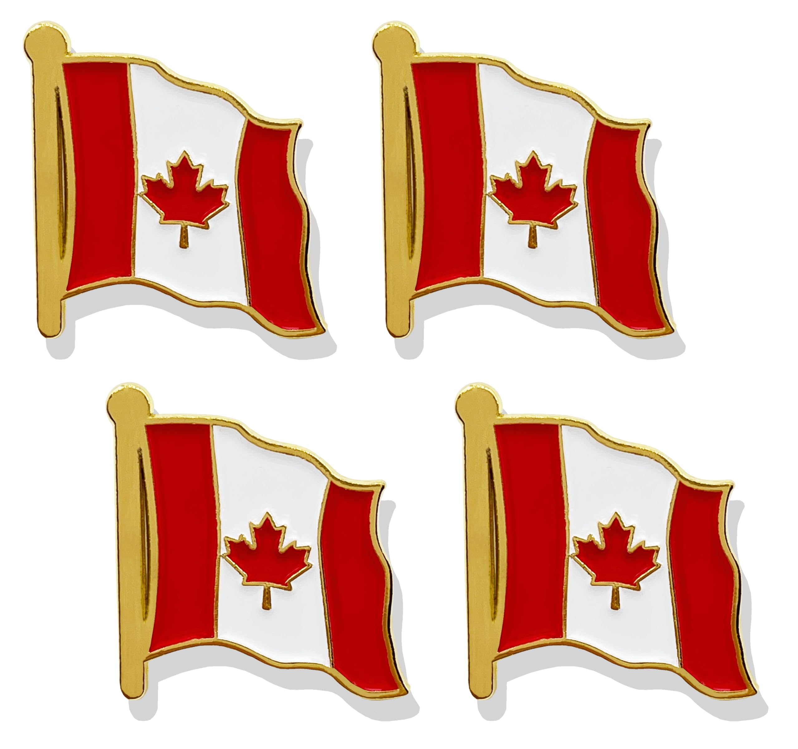 Amazon.com: stidsds Canada Flag Pin - Canada Flags Pins Lapel Canadian ...