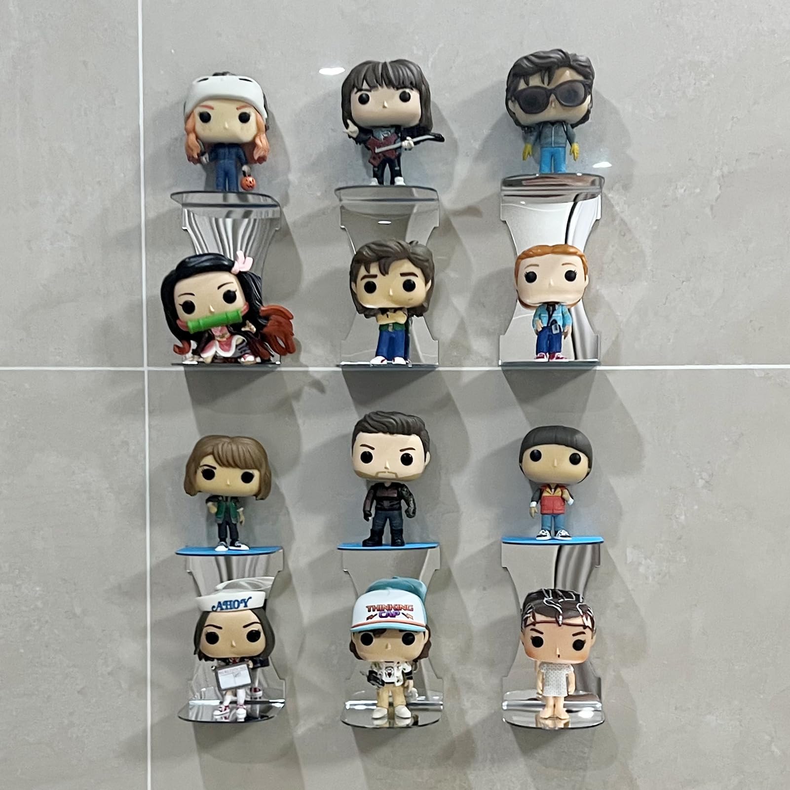 Amazon.com: 7pcs Riser Display Shelf for Funko POP Figures, Display ...