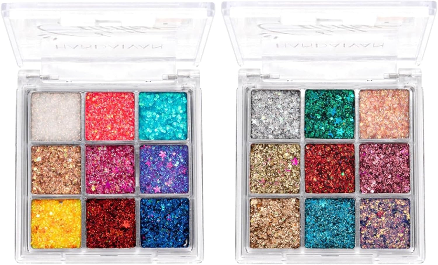 Amazon.com: Jolilab Body Glitter Palette,9 Colors Sparkle Shimmer ...