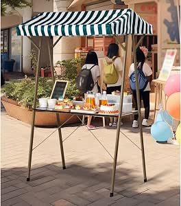 Amazon.com: Mall/ Night Farmers Flea Market Foldable Vendor Stall ...