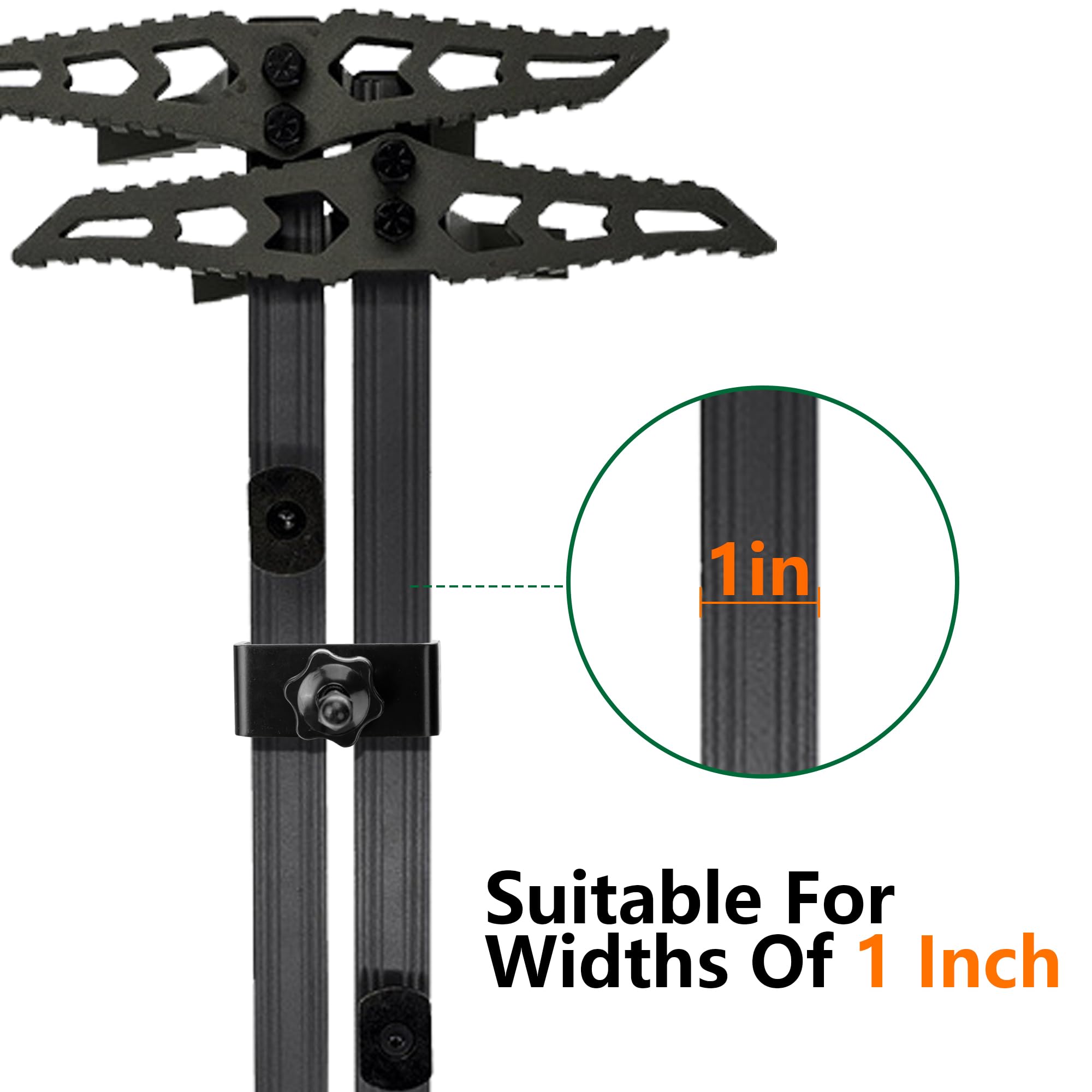 Snapklik.com : 4 Pcs Metal Tree Steps Transport Hooks,Portable ...