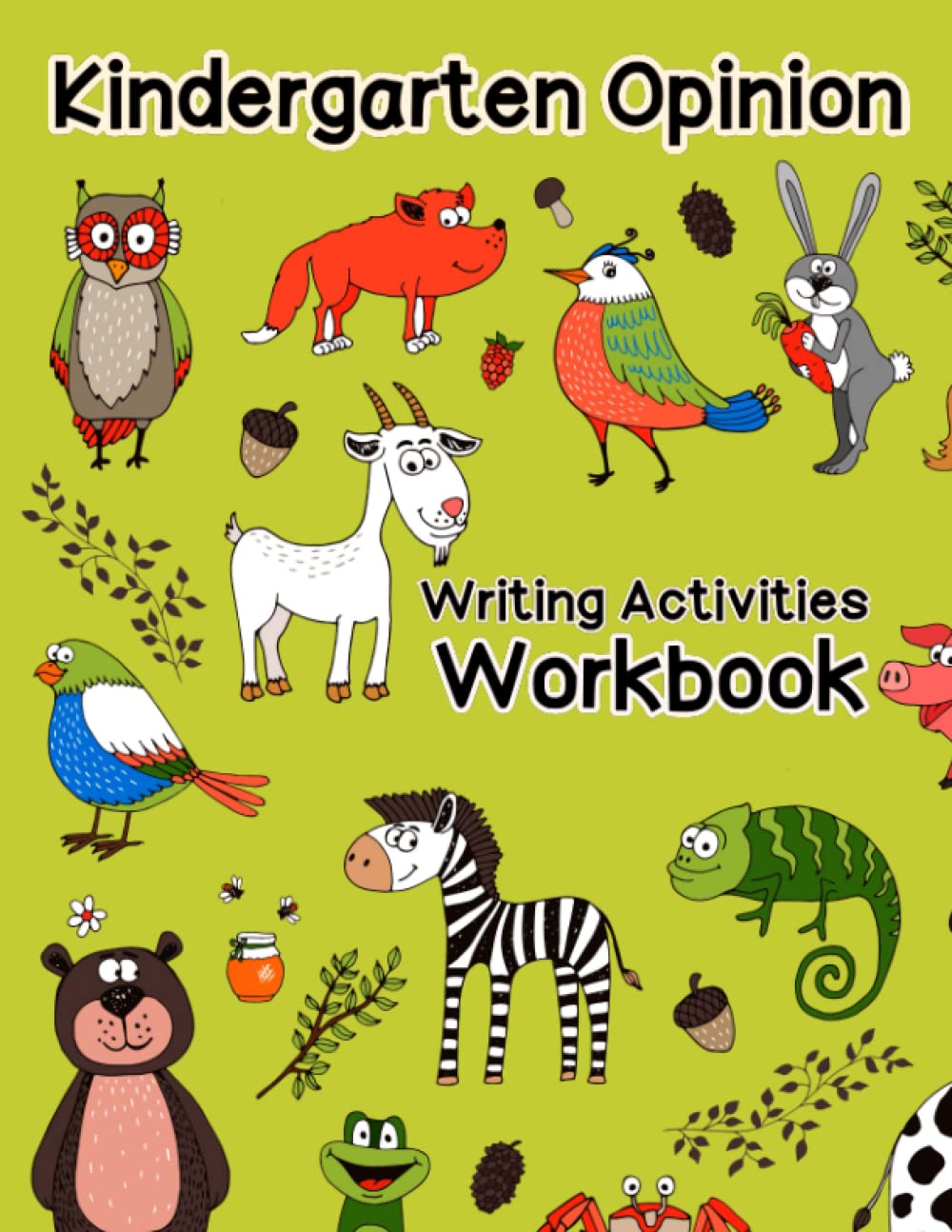 Amazon.com: Kindergarten Opinion Writing Activities Workbook ...