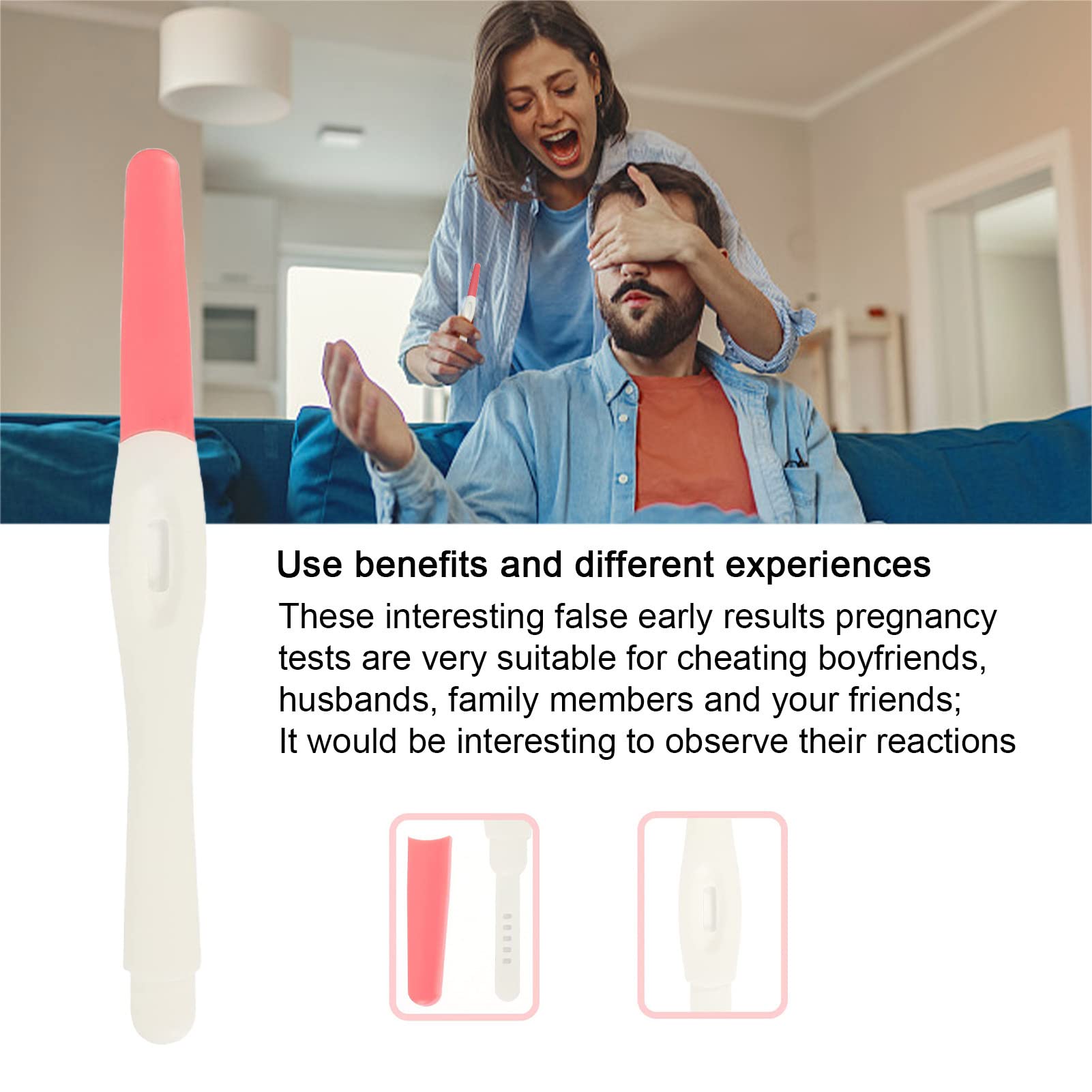 Positive Pregnancy Test Reaction Premium Photo | Shocked Woman With
