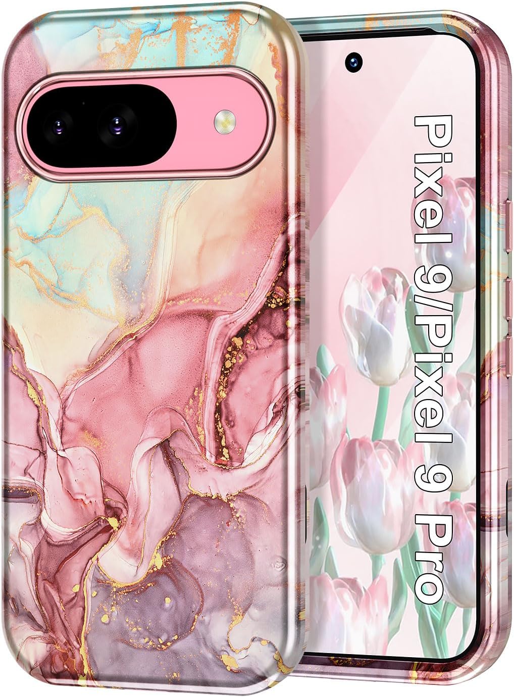 Amazon.com: AIGOMARA Case for Google Pixel 9, Google Pixel 9 Pro Cute ...