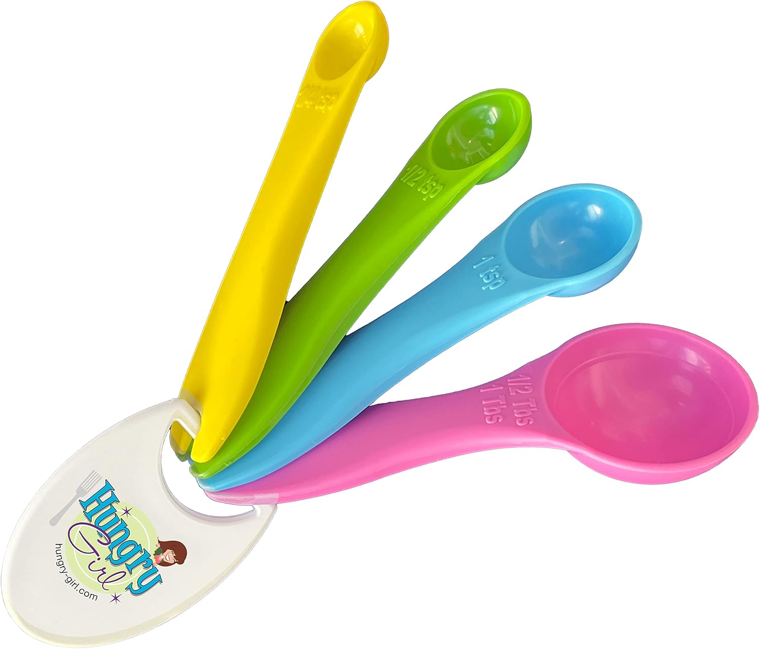 Amazon.com: Limited Edition Hungry Girl Measuring Spoons | 4-Spoon ...