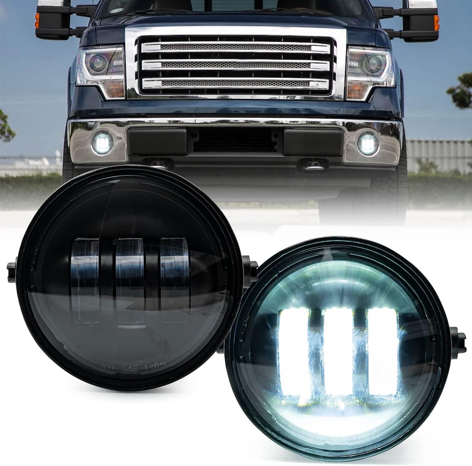 Amazon.com: NSLUMO Led Fog Light Assembly Replacement for F150 2006 ...