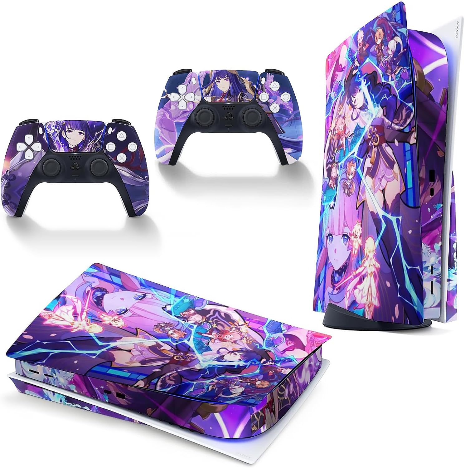 Amazon.com: Anime Decal Stickers for PS5 Console and Controller ...