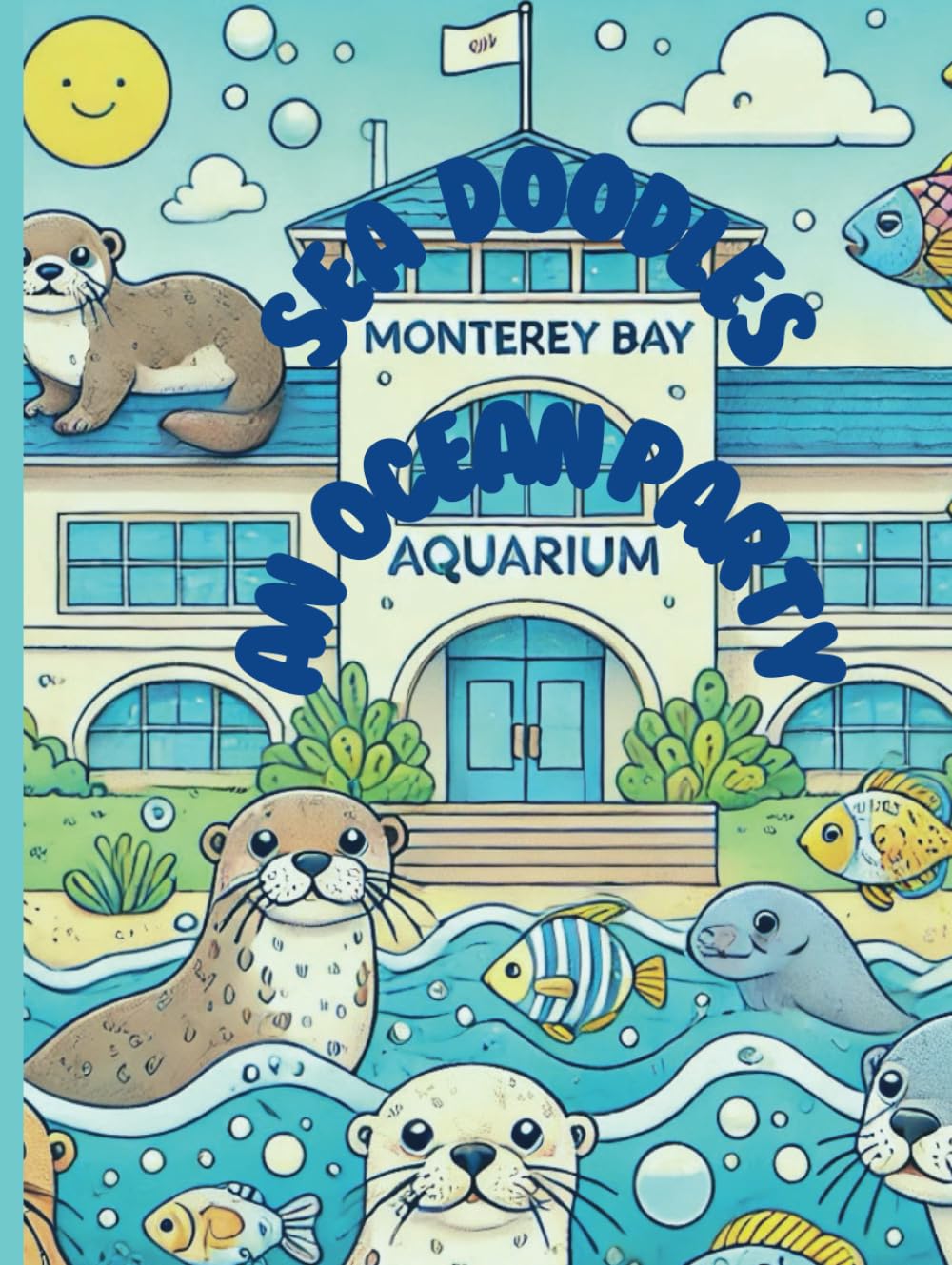Sea Doodles An Ocean Party: Coloring Book Featuring Sea Creatures from ...